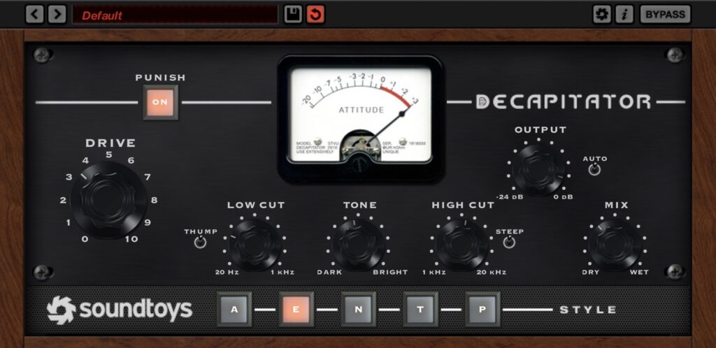 5つのハードウェア・ユニットを基にした高品質なサチュレーション・プラグイン！Soundtoys【Decapitator】レビュー ...